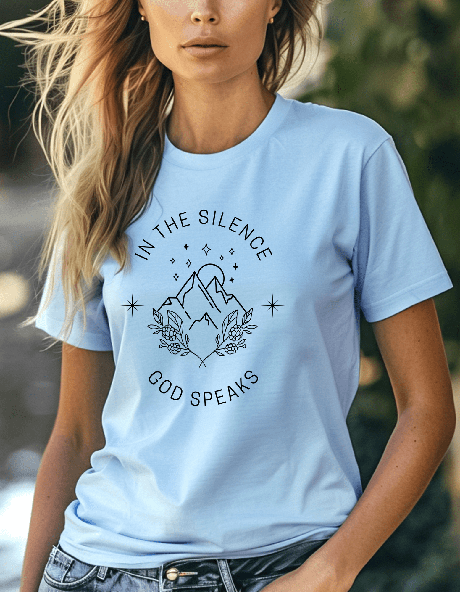 Women's In The Silence Gods Speaks – Everyday Faith